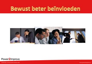 Bewust beter beinvloeden FOSST handout | PPT