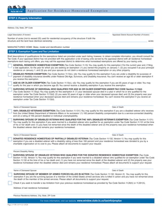 Bexar cad homestead exemption | PDF