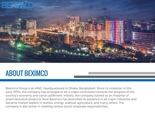 Beximco - Flagship of Bangladesh | PPT | Free Download