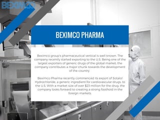 Beximco - Flagship of Bangladesh | PDF