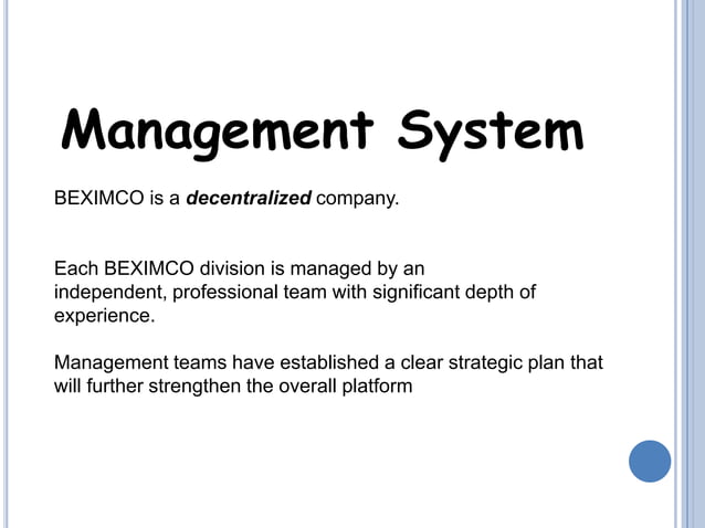 Beximco (bup) | PPTX