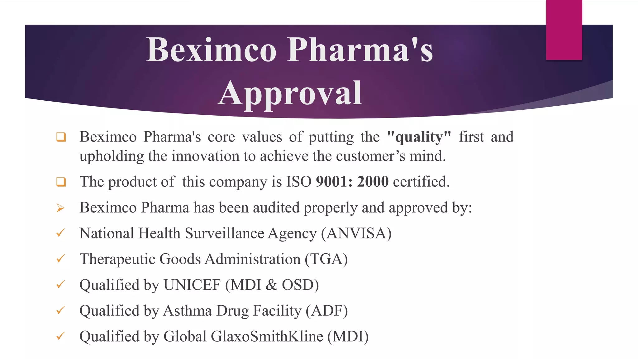 Beximco pharma | PPT