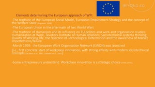 European workplace innovation - Peter Oeij | PPT