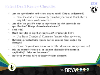 Beya2012 ibm patents_presentation.02070800-edn | PPT