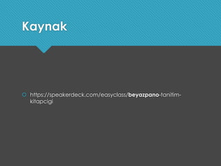 Beyazpano. com nedir? | PPTX