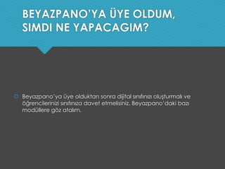 Beyazpano. com nedir? | PPTX