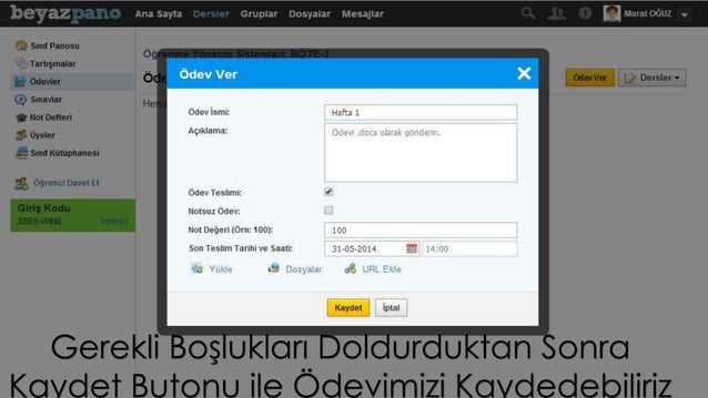 Beyaz pano | PPT | Free Download