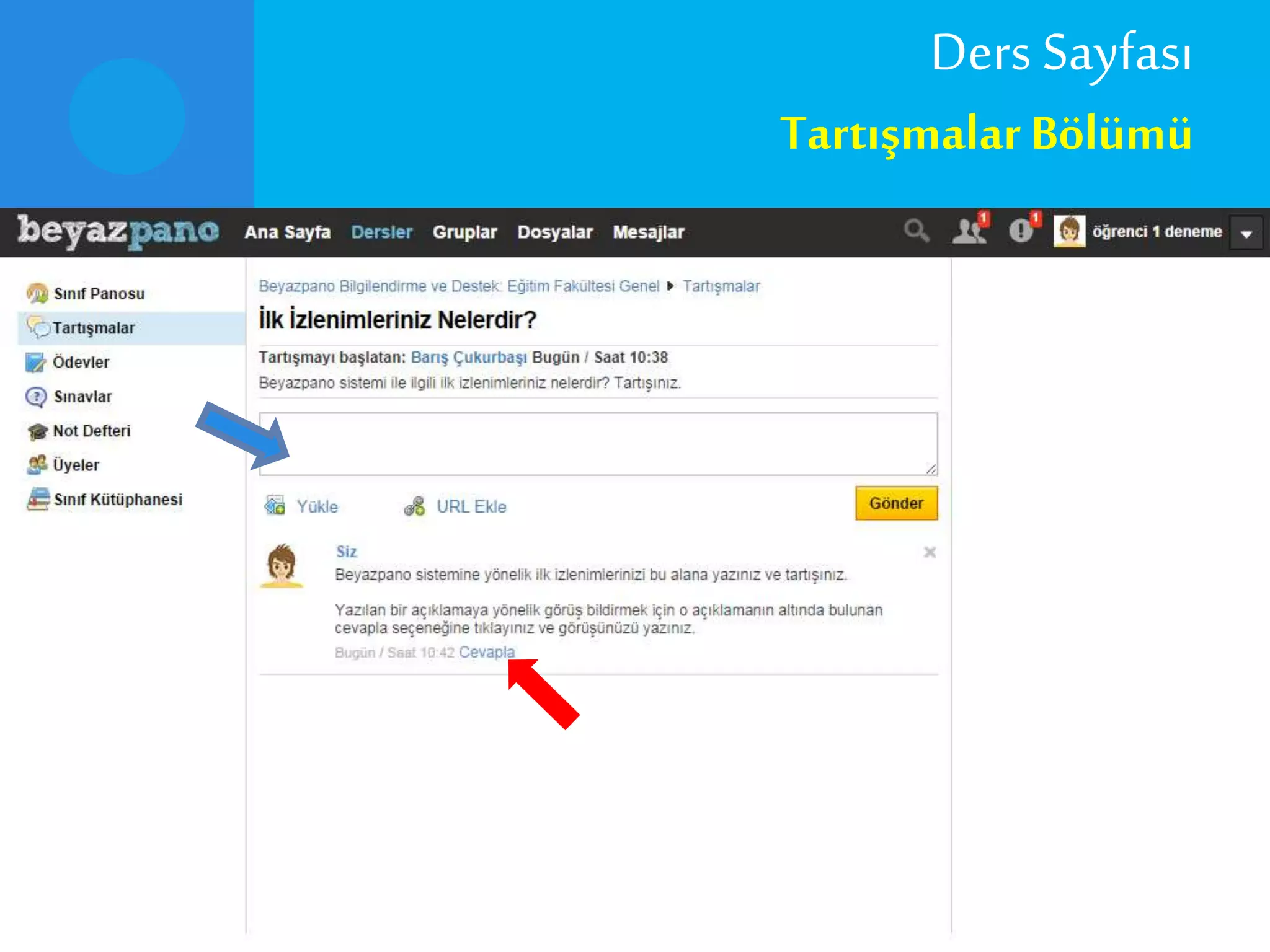 Beyazpano öğrenci sunumu | PPT
