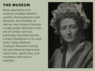 The History of Madame Tussauds Wax Museum | PPT
