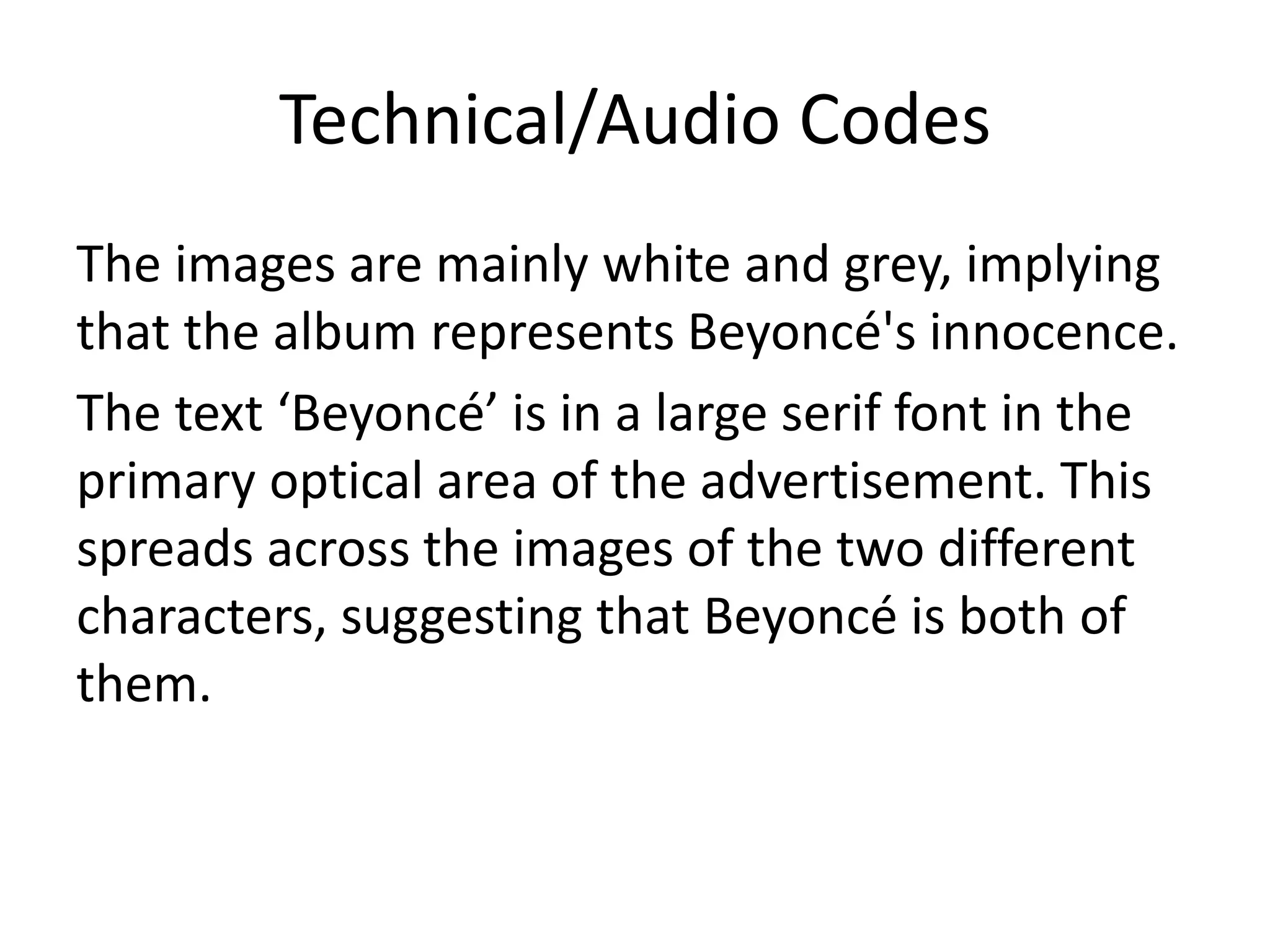 Beyonce analysis | PPT