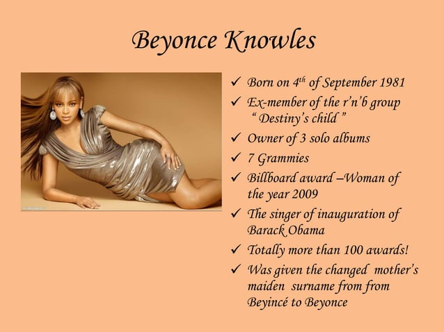 Speech: Katerina Yushina "Beyonce and Jay Z" | PPT