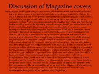 Beyonce Digipack | PPT