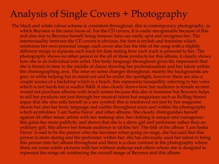 Beyonce Digipack | PPT