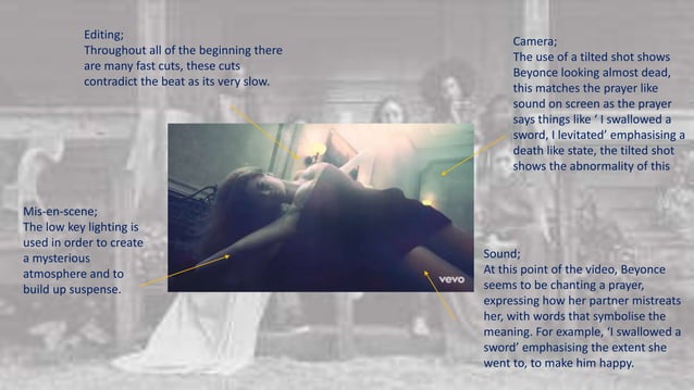 Beyonce textual analysis | PPTX | Music Video | Genres