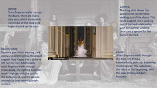 Beyonce textual analysis | PPTX | Music Video | Genres