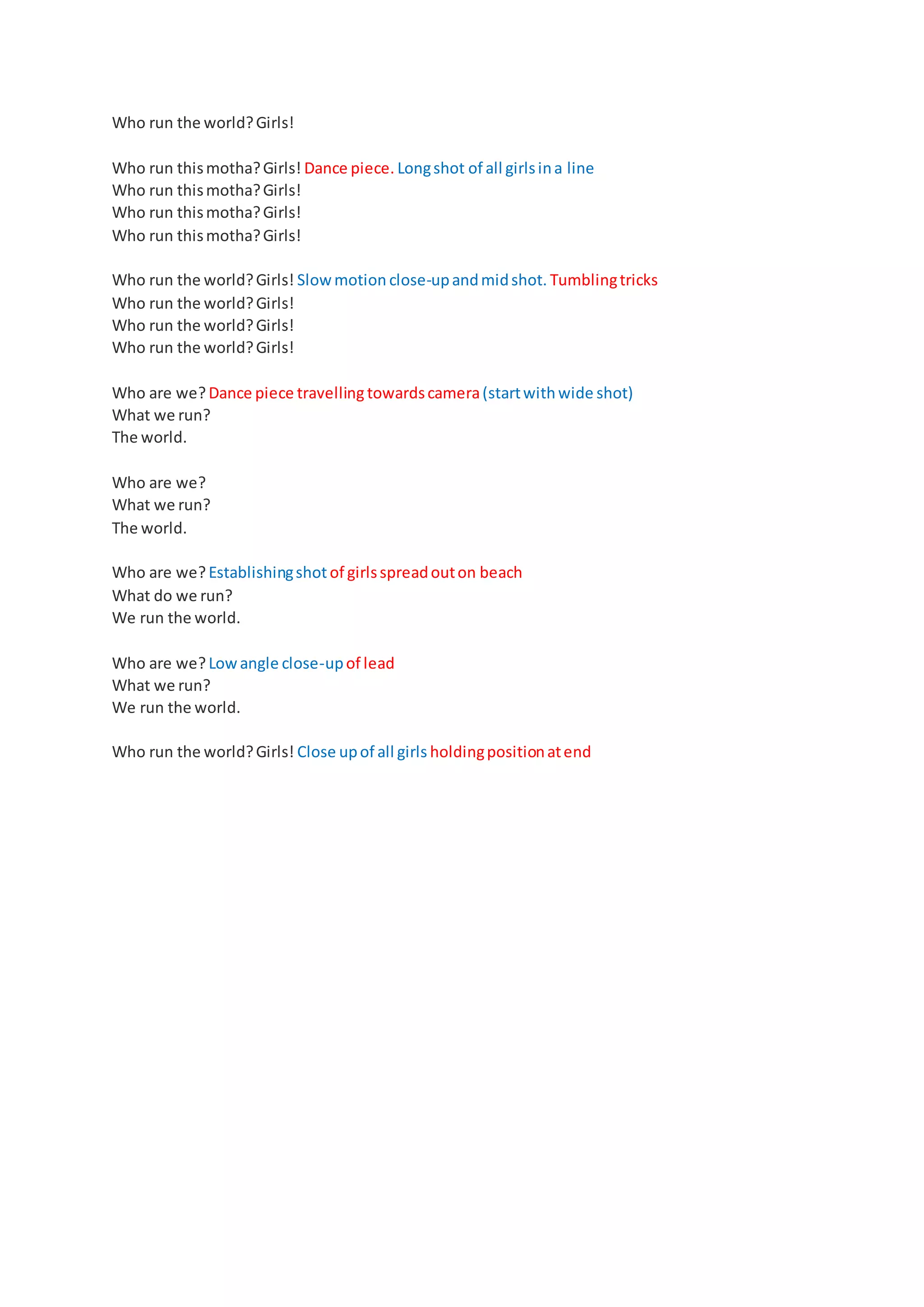 Annotated lyrics | DOCX