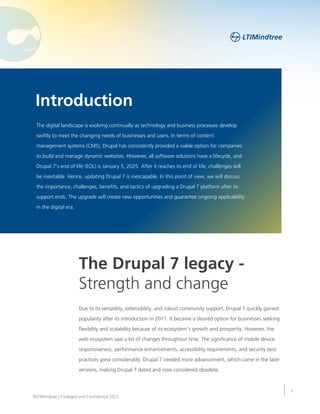 Beyond End of Life Transforming Your Drupal Platform | LTIMindtree POV | PDF