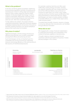 Beyond Ownership: Business models for sustainable, smart appliances ...