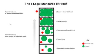 Visualizing the Abstract: "Beyond a Reasonable Doubt" | PPTX