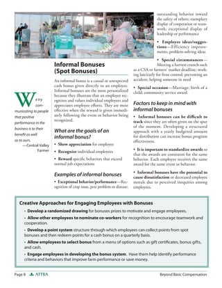 Beyond Basic Compensation | PDF