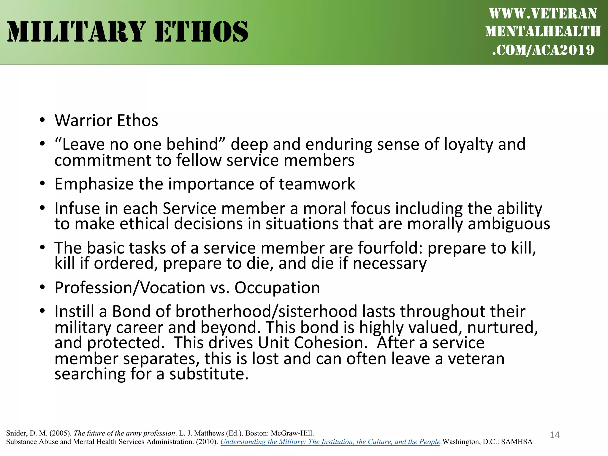 Beyond Basic Training: Ethical Considerations in Military Cultural ...