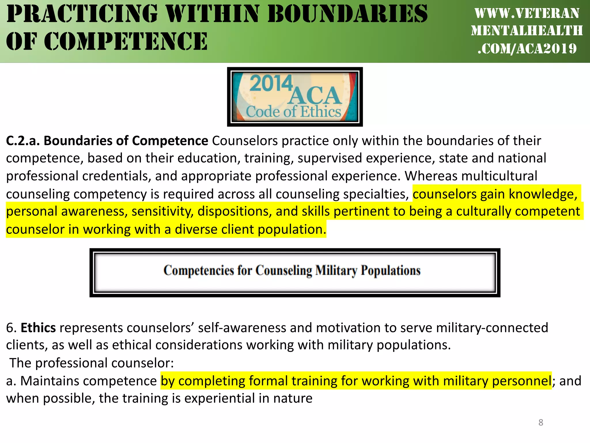 Beyond Basic Training: Ethical Considerations in Military Cultural Competence | PDF