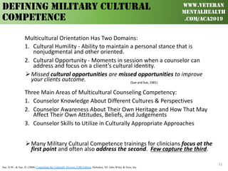 Beyond Basic Training: Ethical Considerations in Military Cultural ...