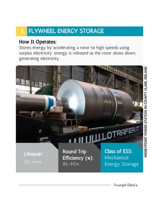 Beyond Batteries - The World's Most Innovative Energy Storage Systems | PDF