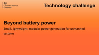 Beyond battery power - how the competition will work | PPT