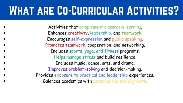 Beyond Books- The Power of Cocurricular Activities | PDF