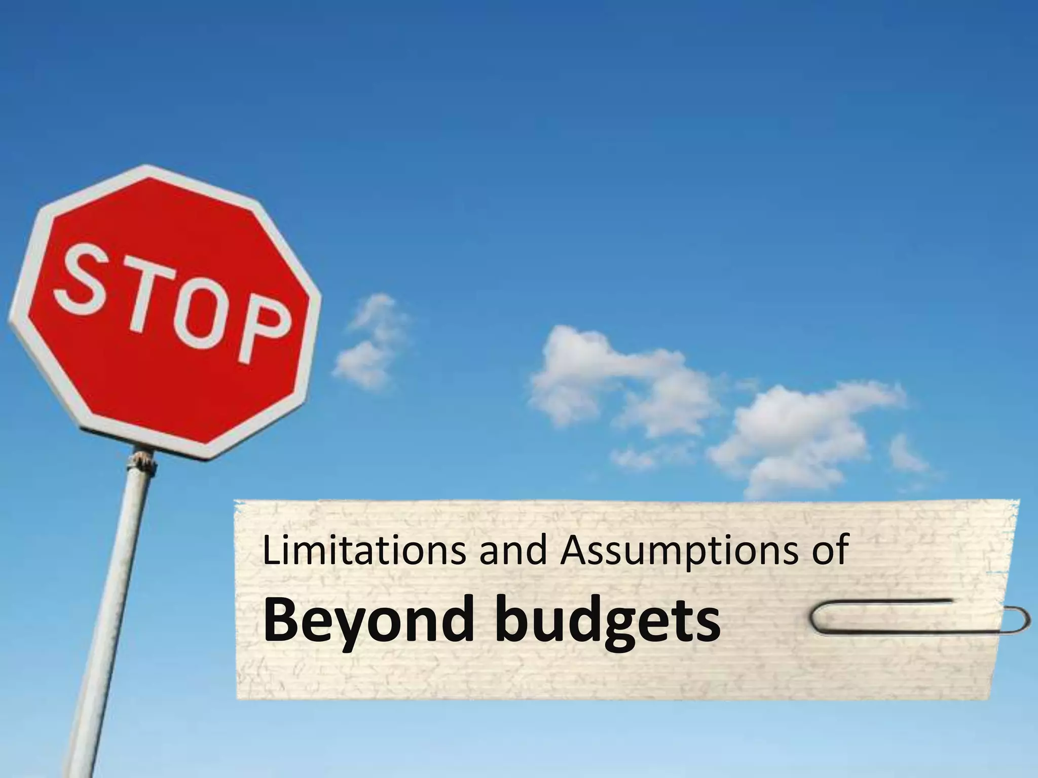 Beyond Budgeting | PPTX