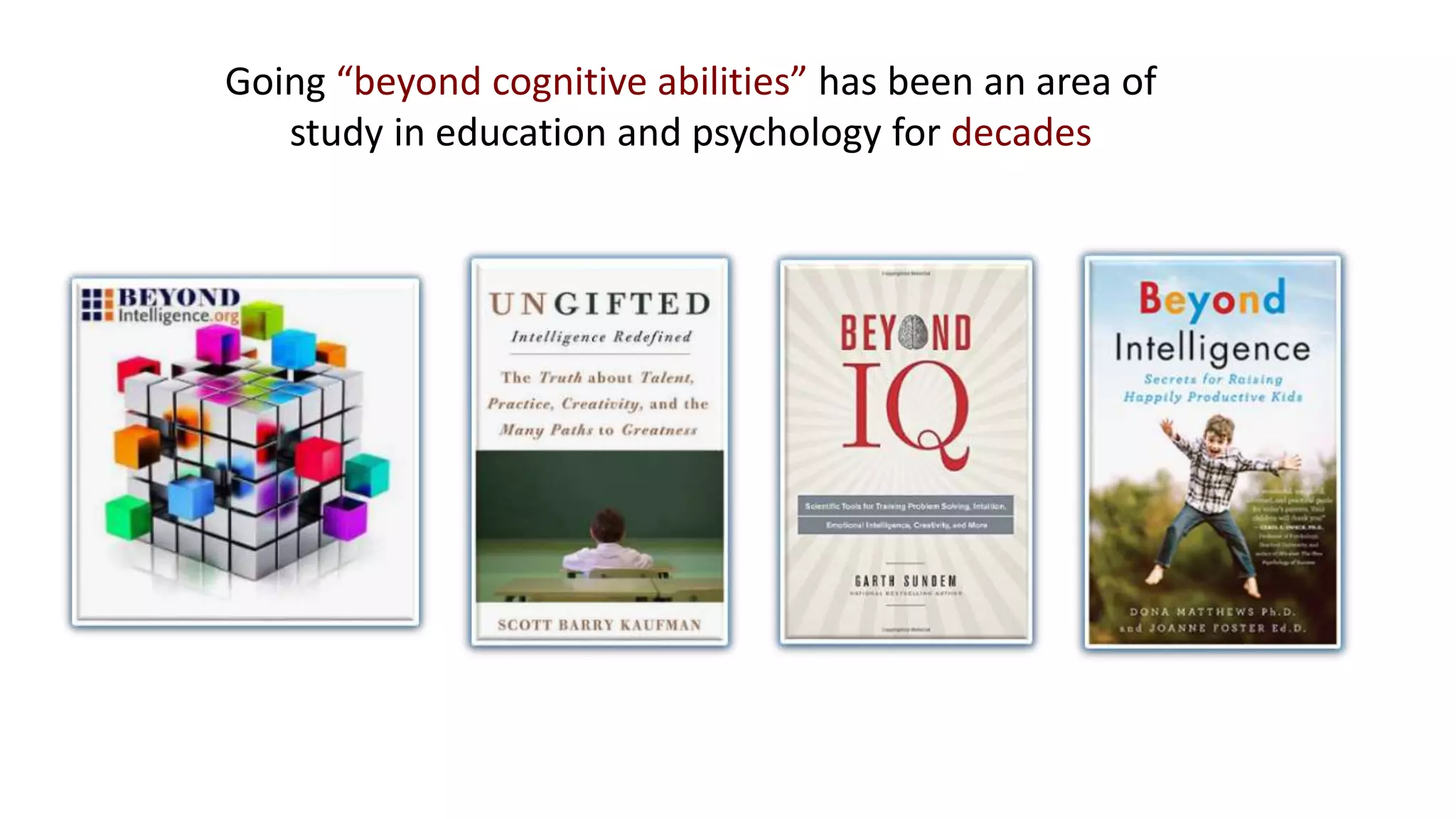 Beyond cognitive abilities: An integrative model of learning-related ...