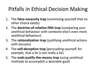 Beyond competence ethical leadership | PPTX