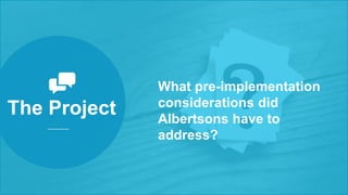 Customer Case Study - How Albertsons Companies Transformed Operations with Technology | PPT