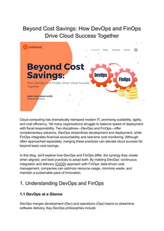 Beyond Cost Savings_ How DevOps and FinOps Drive Cloud Success Together.pdf