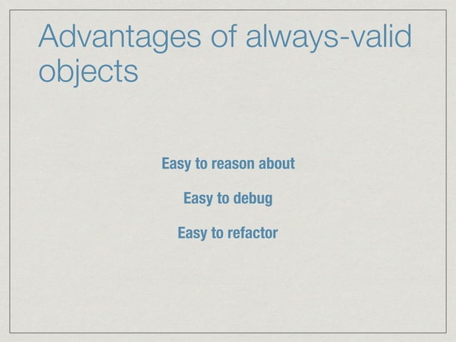 Beyond design patterns and principles - writing good OO code | PPT