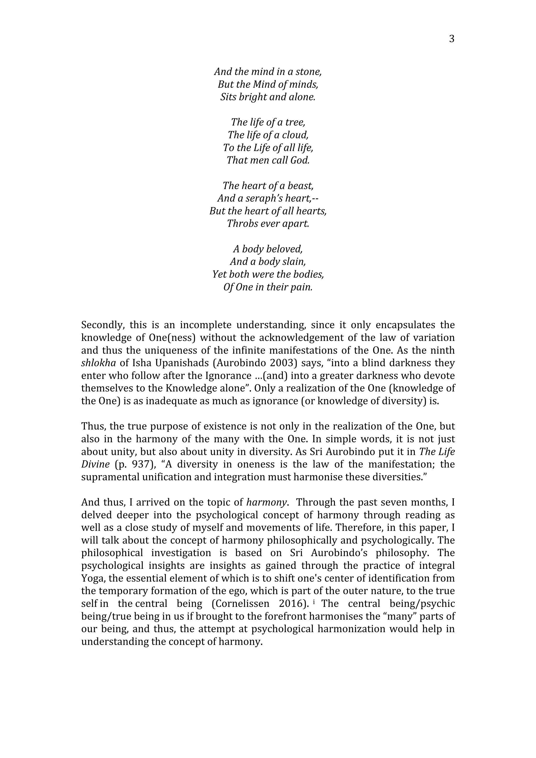 Harmony: The joy of 'unity in diversity' beyond apparent duality | PDF