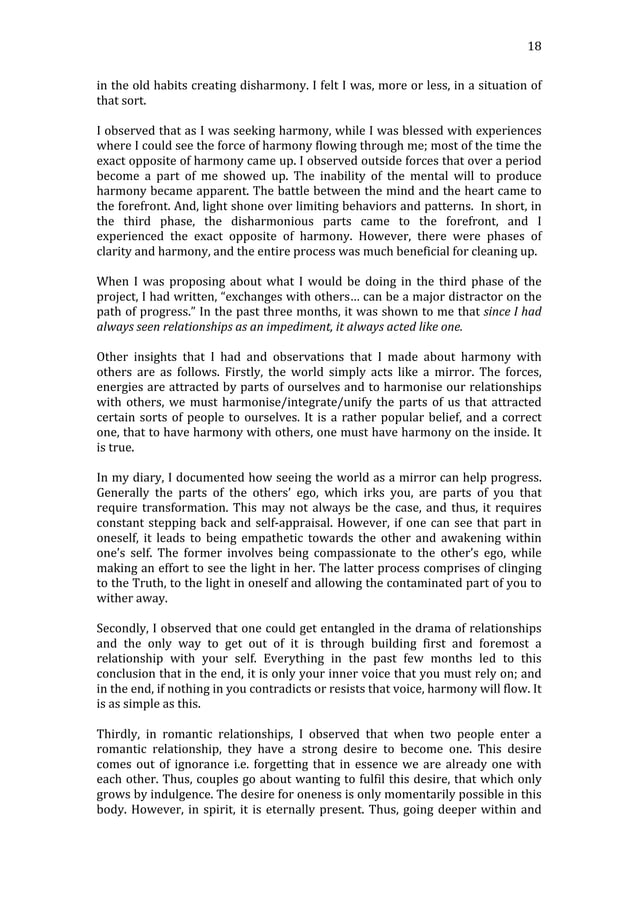 Harmony: The joy of 'unity in diversity' beyond apparent duality | PDF | Hinduism | Religion ...