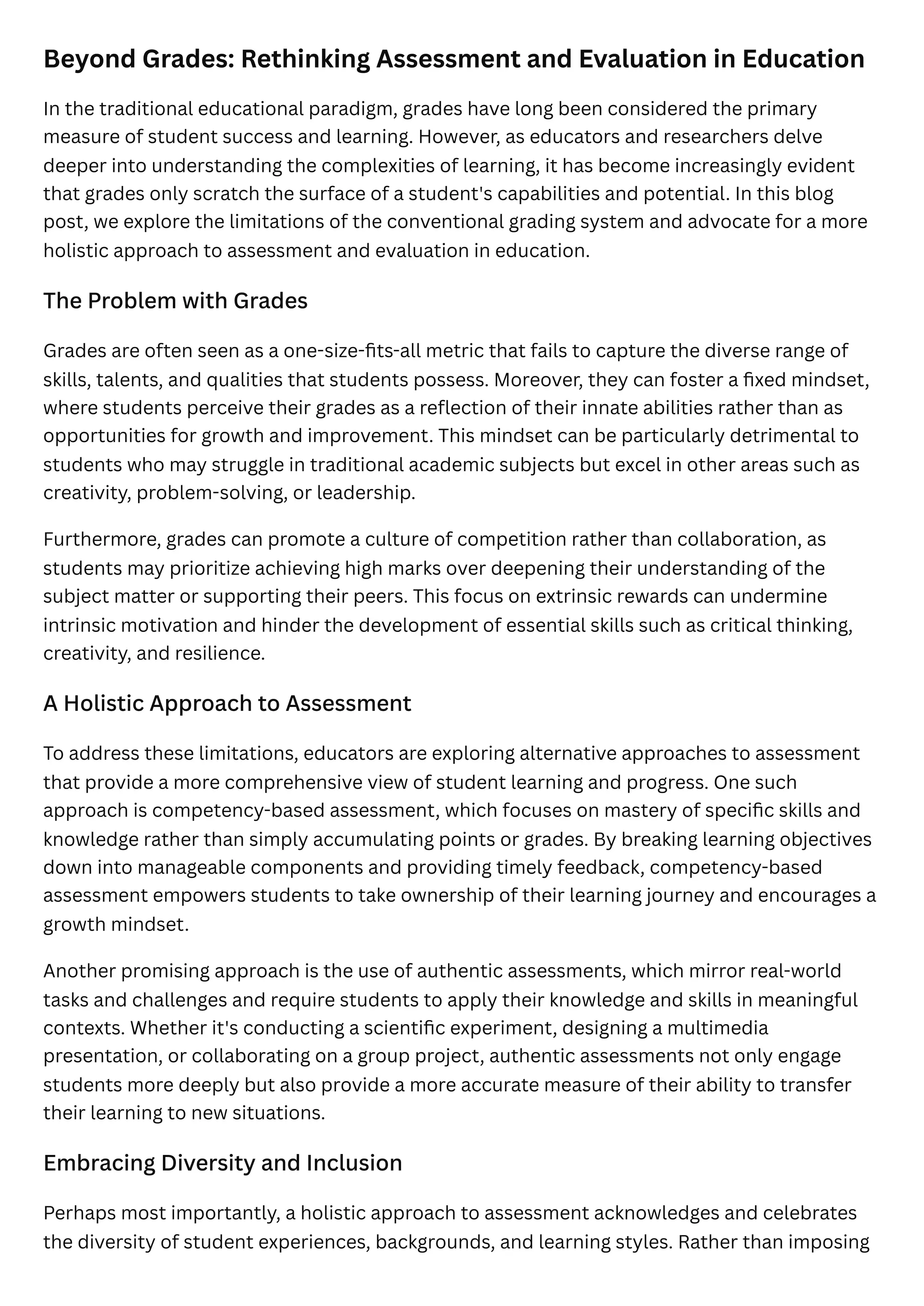Beyond Grades Rethinking Assessment and Evaluation in Education.pdf