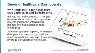 Beyond Healthcare Dashboards: Deeper Decision Support | PPT