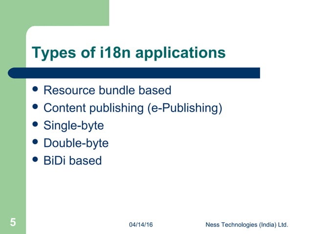 Beyond internationalization i18n | PPT