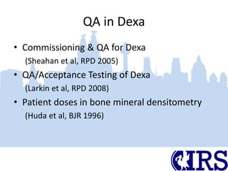 Beyond IPEM 91 Dexa | PPTX