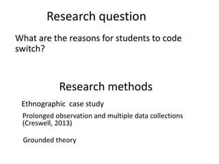 Beyond language deficit students codeswitching in indonesian tertiary ...