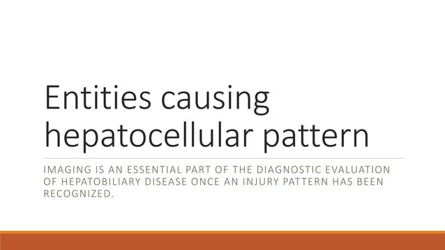 Beyond LFT - A Radiologist’s Guide to the Liver Blood Tests | PPTX ...