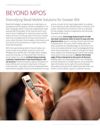 Raymark | Beyond MPOS: Diversifying Retail Mobile Solutions for Greater ...