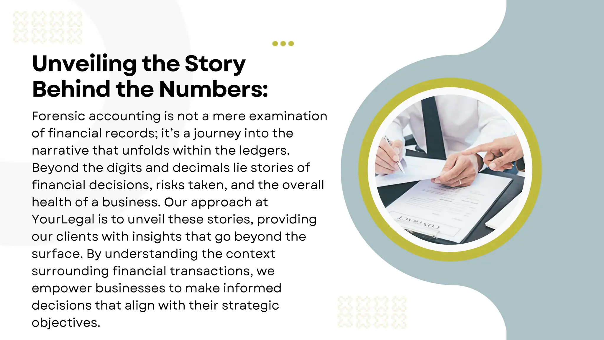 Beyond Numbers A Holistic Approach to Forensic Accounting | PPTX