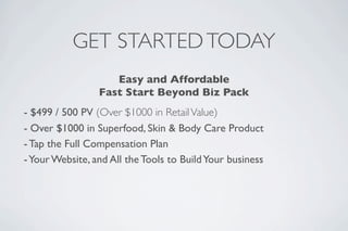 Beyond organic busines presentation | KEY