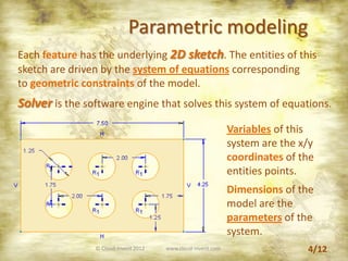 Beyond Parametric - New Approach to Geometric Constraint Solving | PPTX | 3-D Graphics ...
