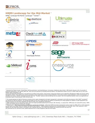 Beyond payroll HR midmarket Landscape | PDF