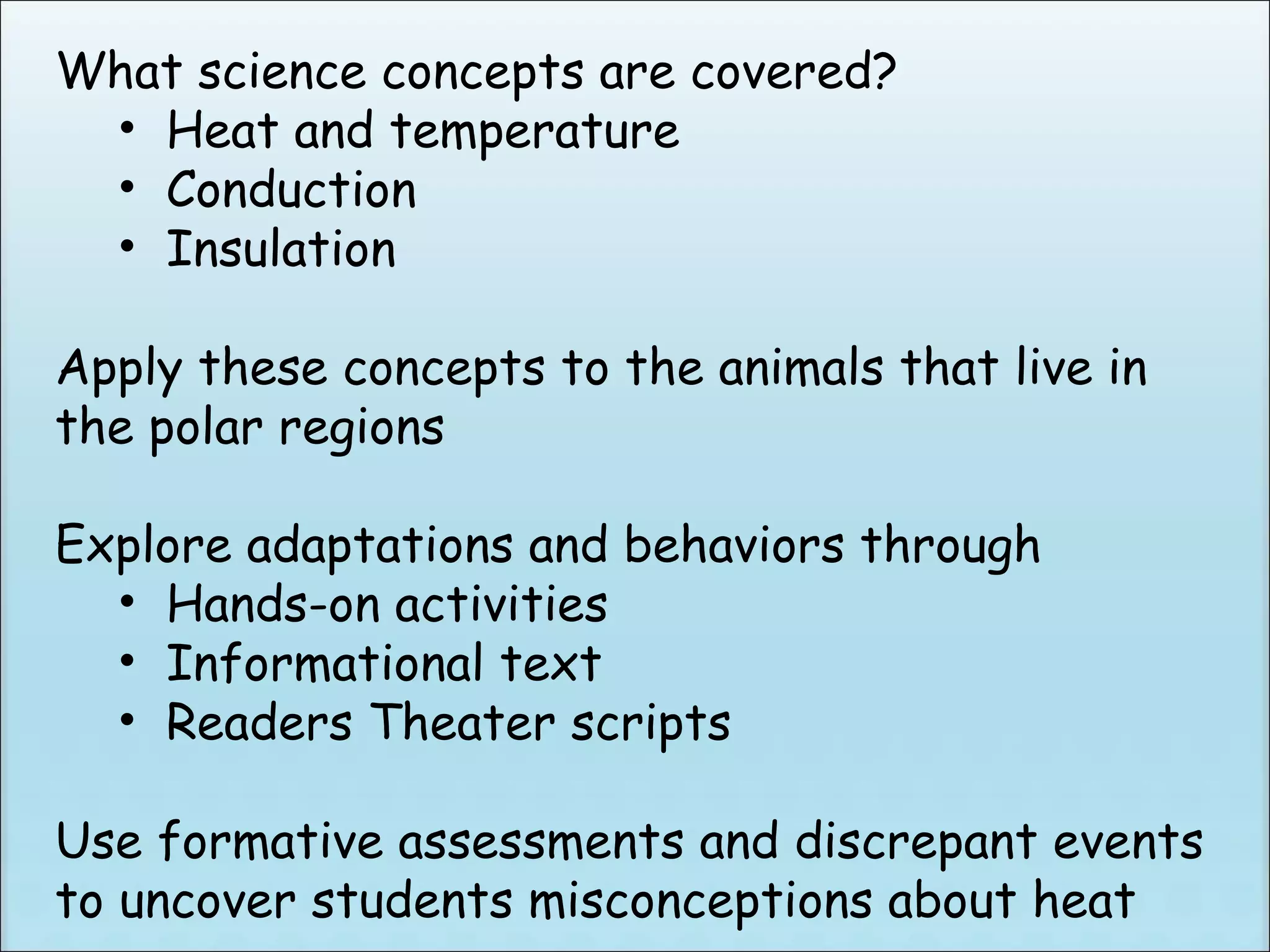 Keeping Warm: Investigating Heat and Temperature | PPT